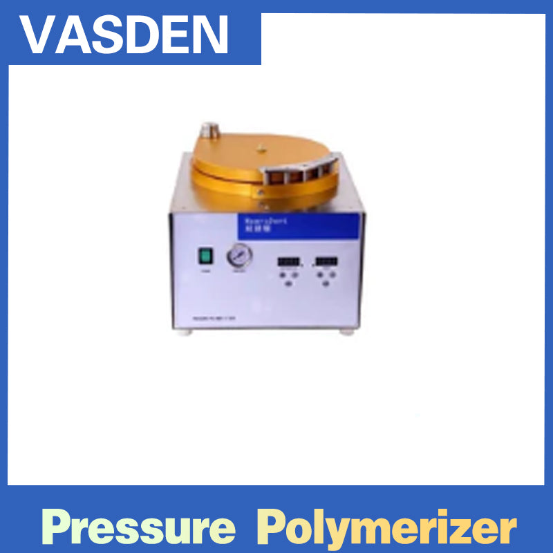 Dental portable pressure polymerizer injection silicone rubber adsorpt ...